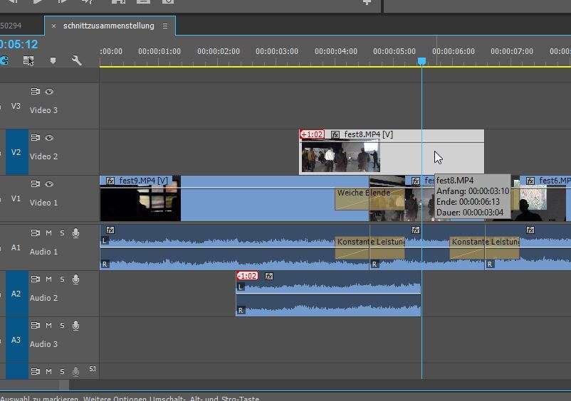 Premiere ProCC Tutorial Teil 2